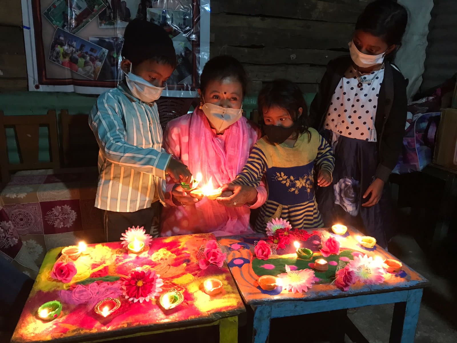 SPARK celebrates Diwali with underprivileged children - Meghalaya Monitor
