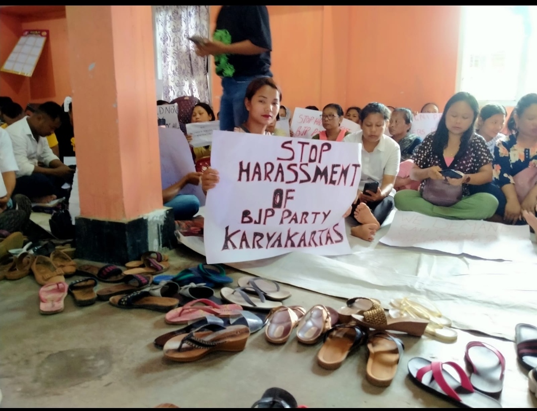 BJP protests against Bernard case, harassment of leaders - Meghalaya ...