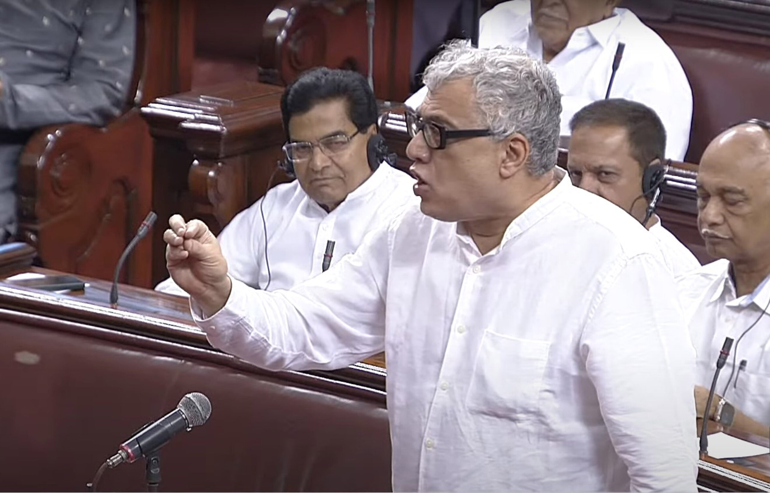 Tmc Leader Derek O Brien Suspended From Rs Meghalaya Monitor