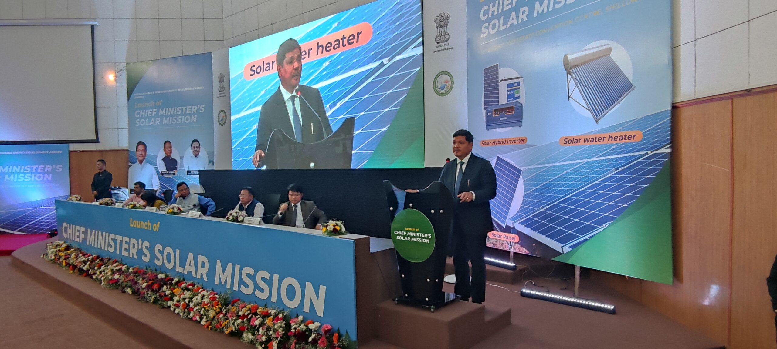 CM's Solar Mission launched - Meghalaya Monitor