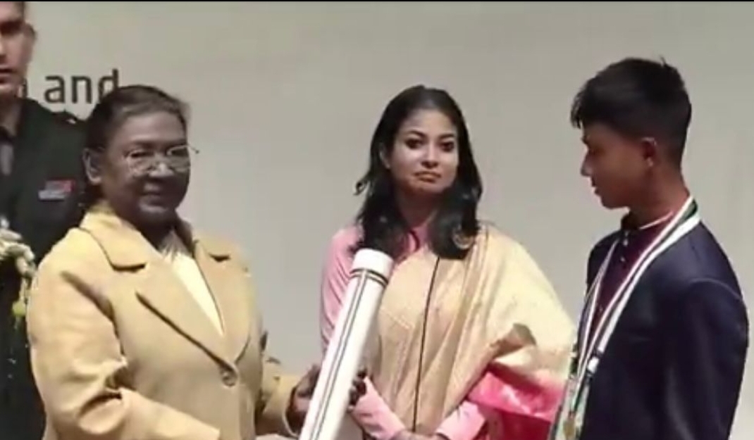 Kisen Wanniang receives Pradhan Mantri Rashtriya Bal Puraskar ...