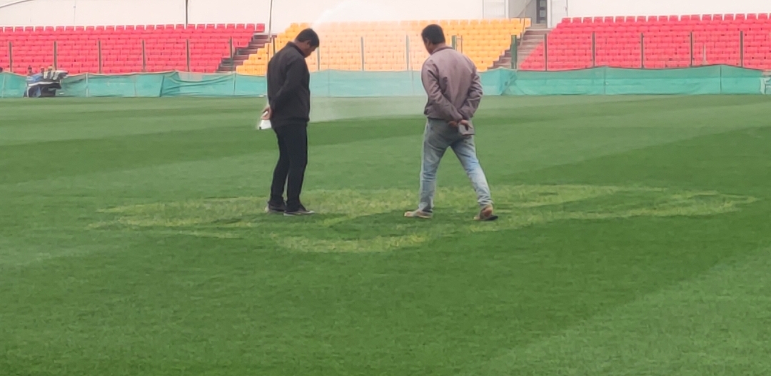 Bryan Adams concert spoils part of football turf - Meghalaya Monitor