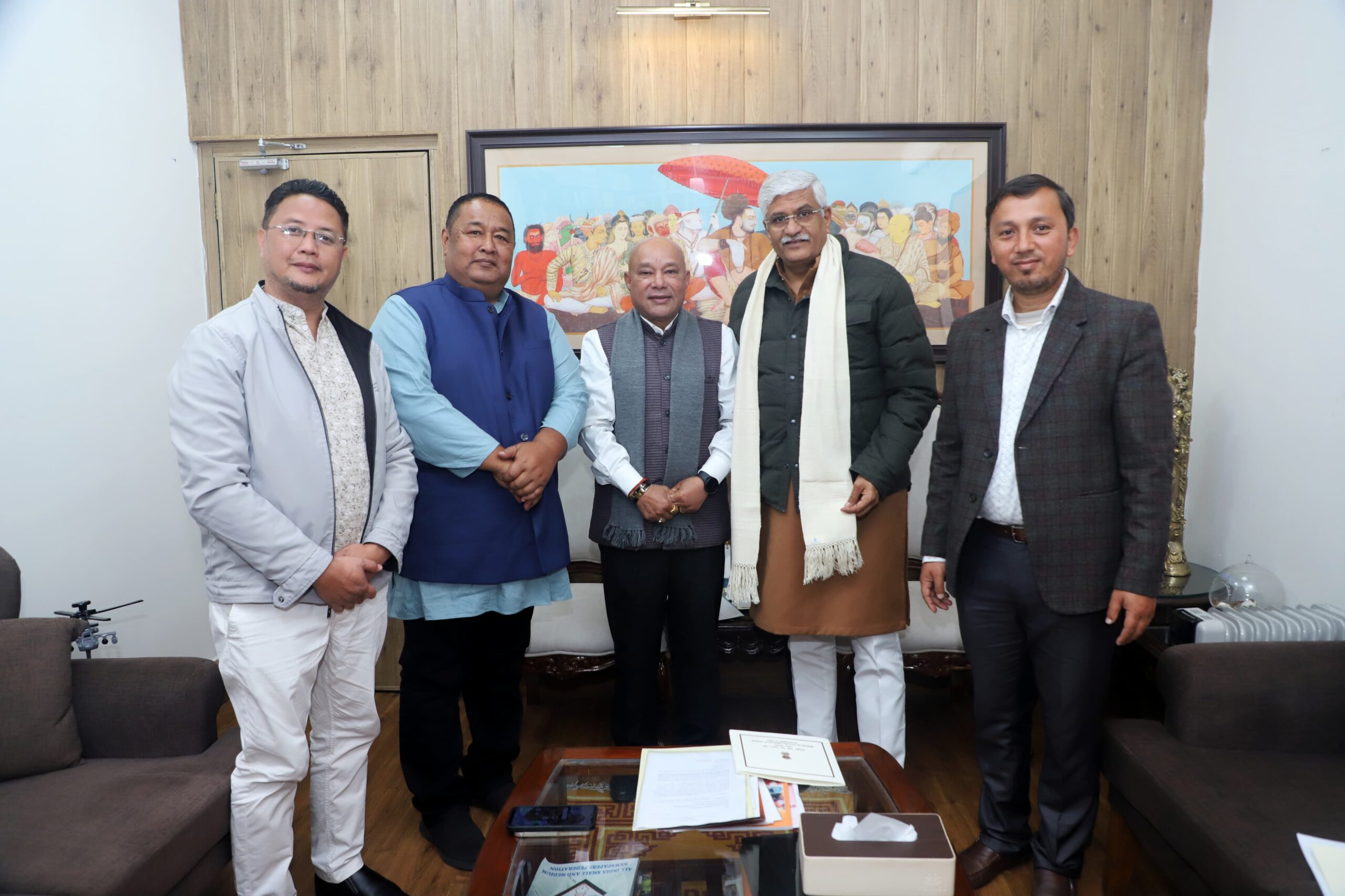 Shullai meets Union minister, wants traditional market in Mawlai CRPF ...