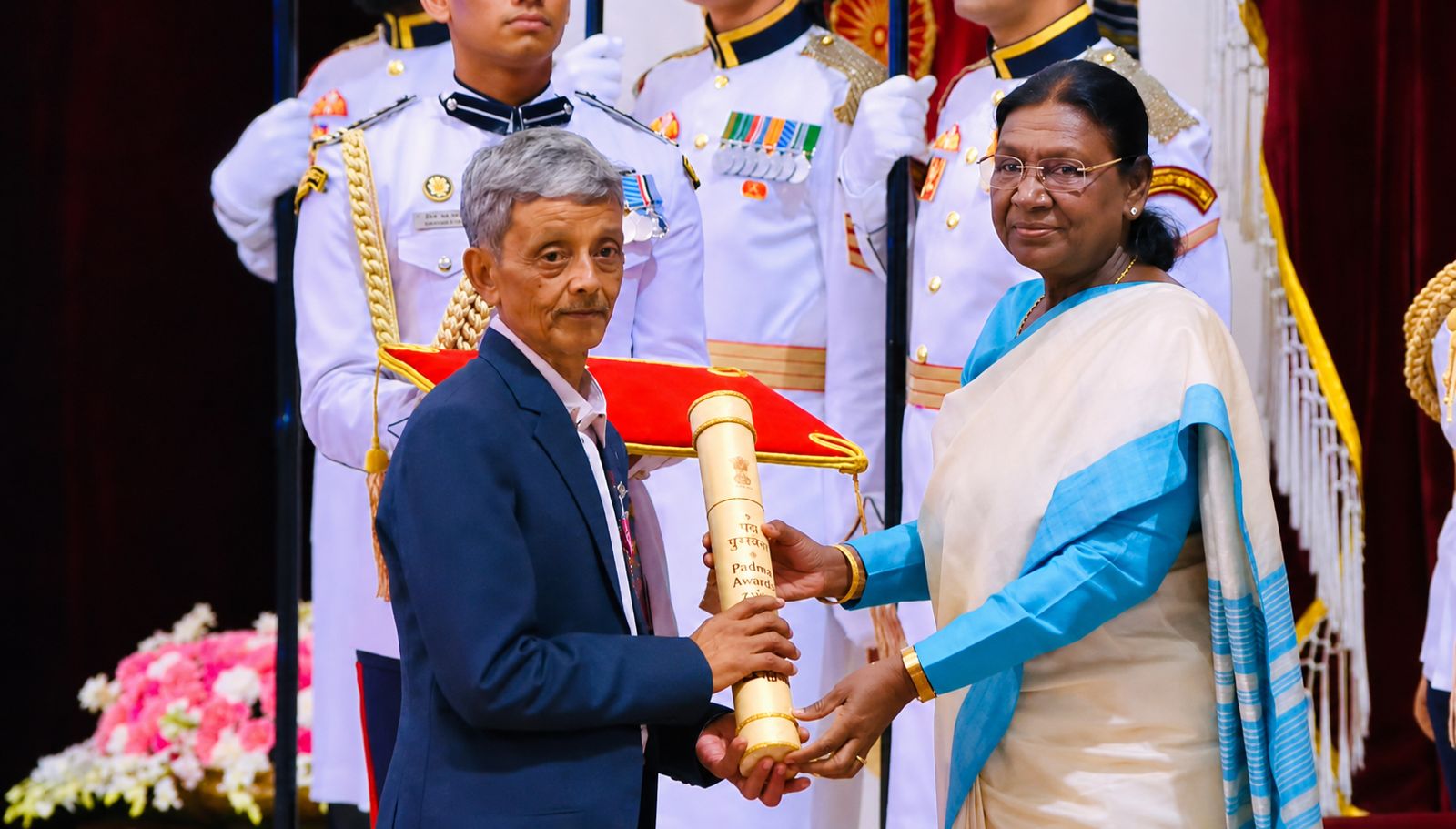 President confers Padma Shri to Hally War - Meghalaya Monitor